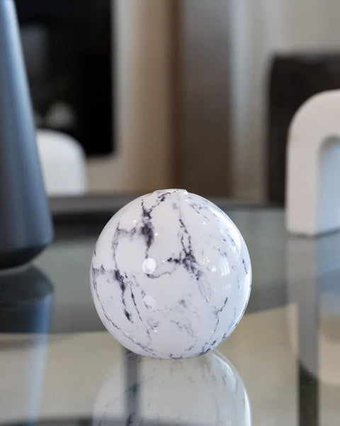NEVA WHITE MARBLE VASE – Nica's Clothing & Accessories